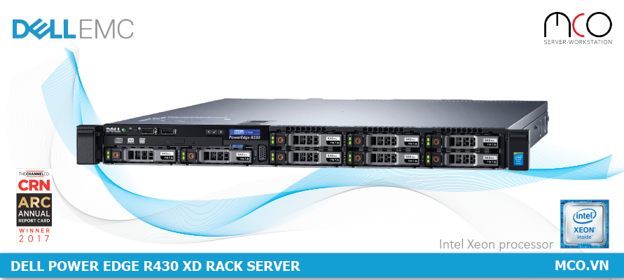 Máy chủ Dell PowerEdge PE R430 Chassis 8x2.5 | Chuyên server Dell PE ...