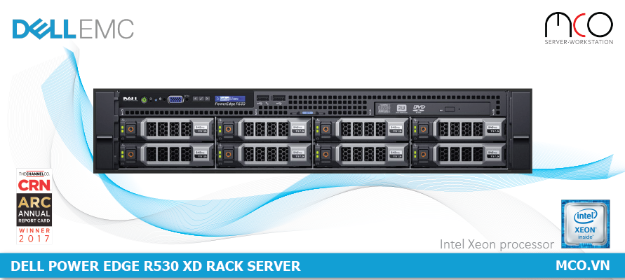 Máy chủ Dell PowerEdge R530 Chassis 8x3.5 | Server Dell PE R530 ...