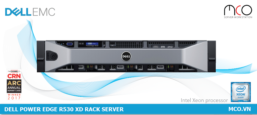 Máy chủ Dell PowerEdge R530 Chassis 8x3.5 | Server Dell PE R530 ...